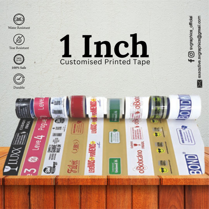 Order Customised Printed Packing Tape for Secure and Branded Packaging ...