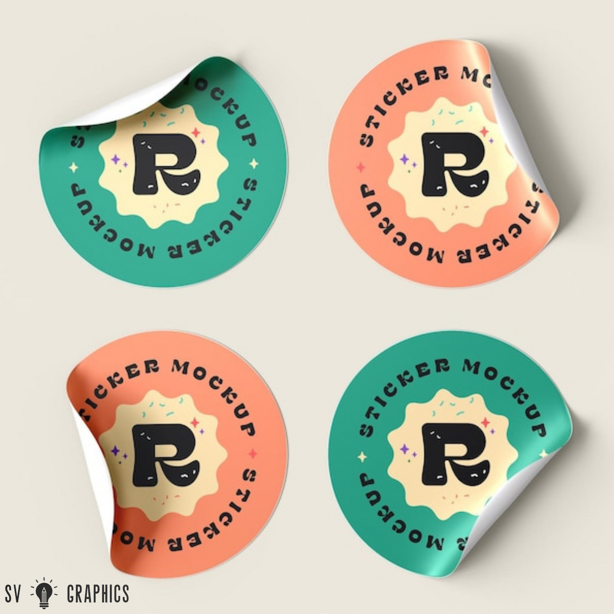 Premium Vinyl Stickers Printing With Durable & Custom Designs | SV Graphics