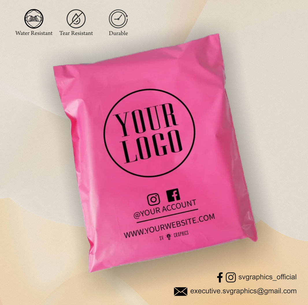 Customized Courier & Poly Mailer Bags with Logo | SV Graphics