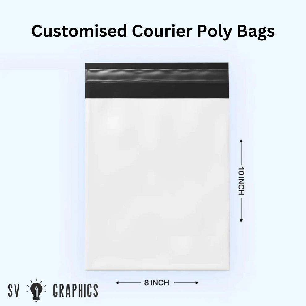 Customised Courier Poly Bags with POD | PolyMailer Bags – SV Graphics