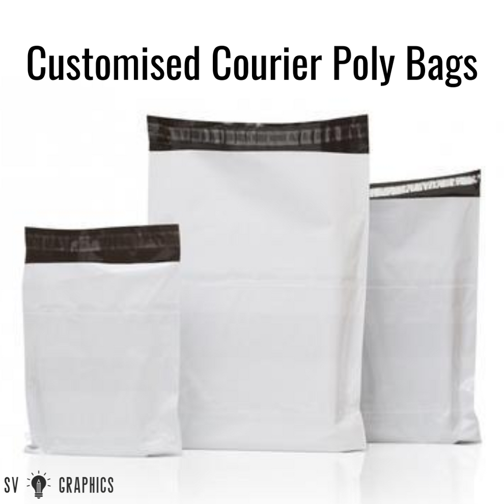 Customised Courier Poly Bags with POD | PolyMailer Bags – SV Graphics